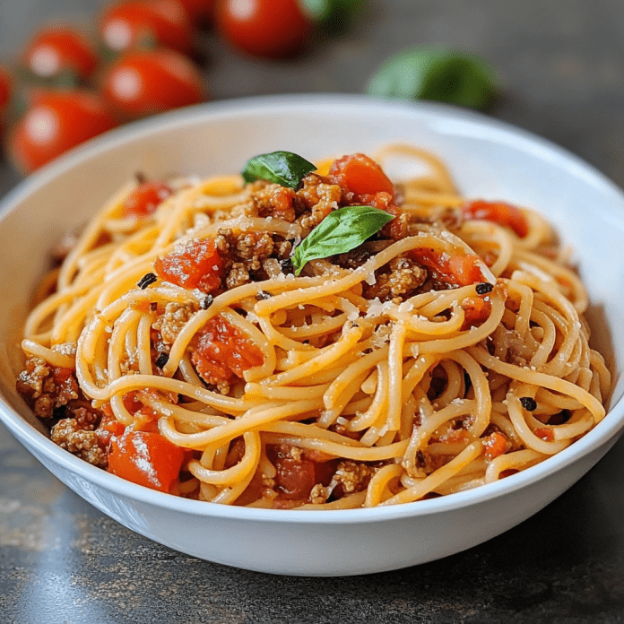 Homemade Spaghetti