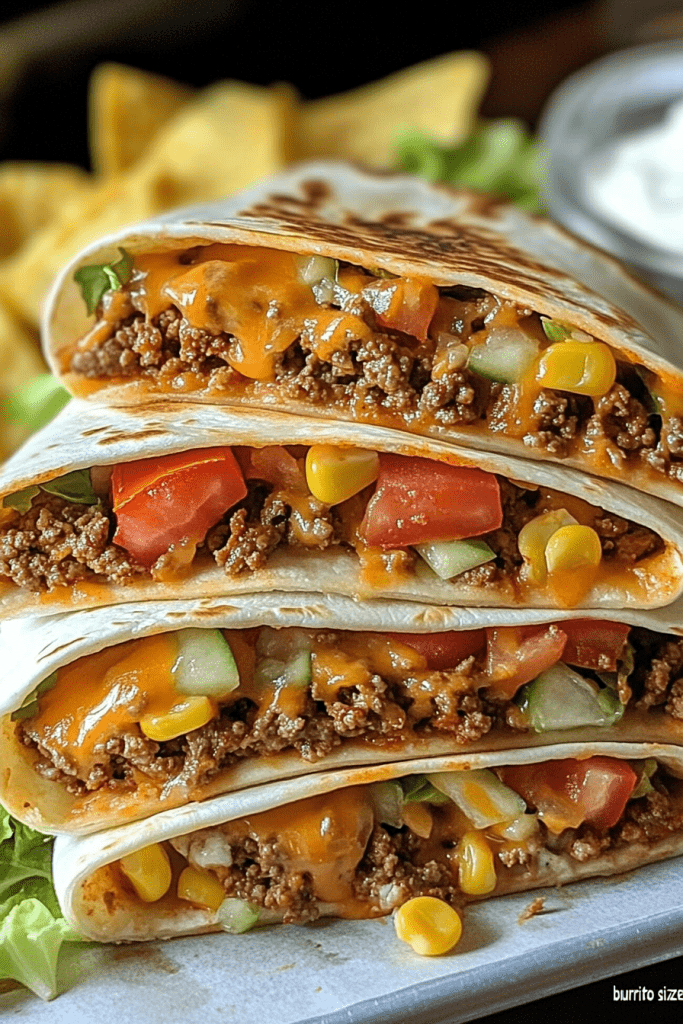 Homemade Crunch Wrap Supremes