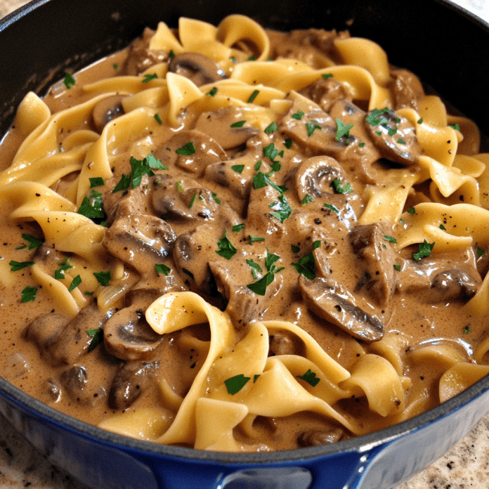 Classic Beef Stroganoff