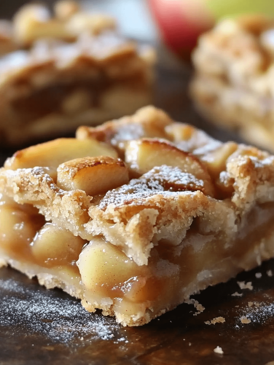 Flaky Apple Pie Bars