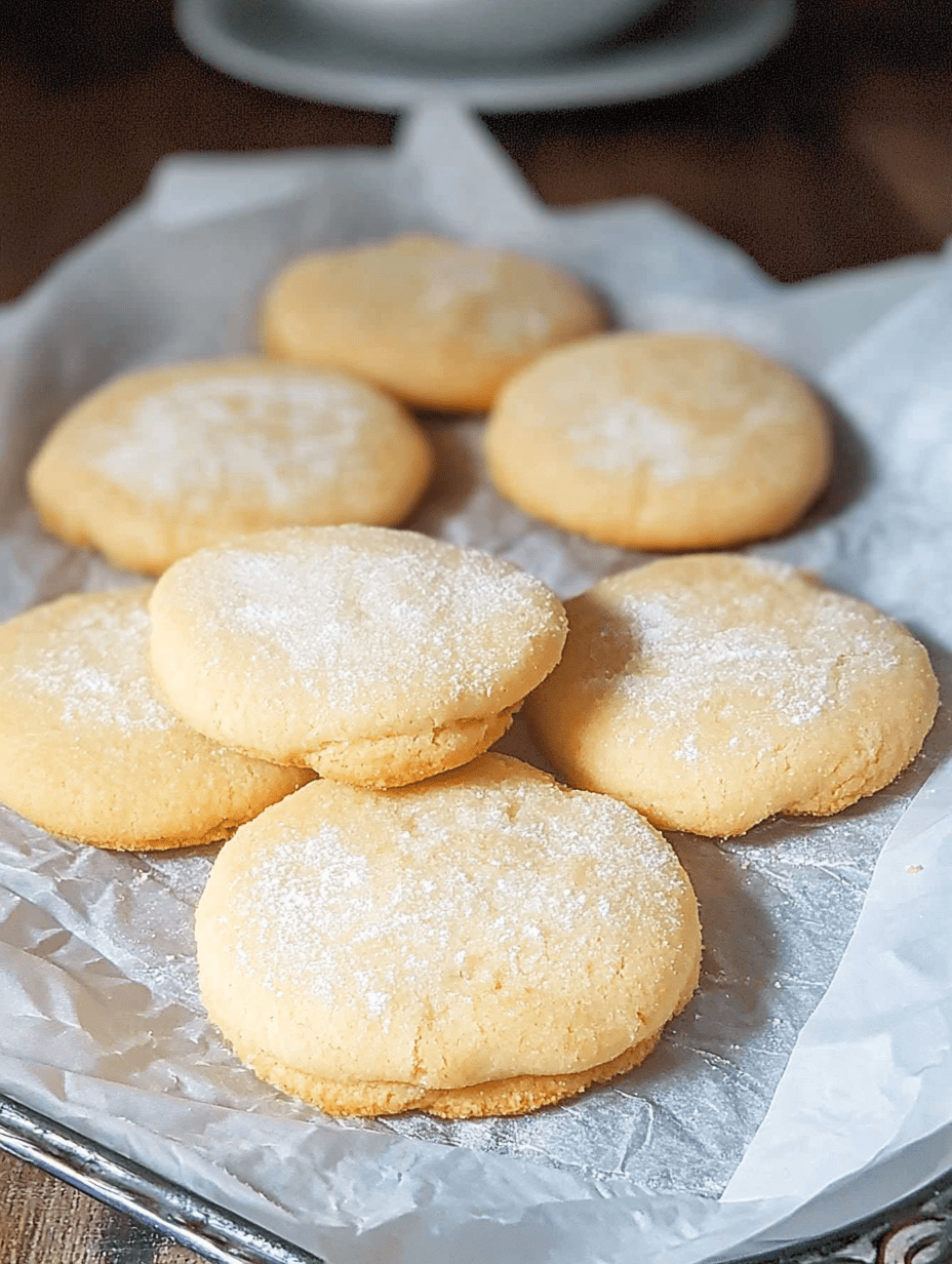 Southern Tea Cake Cookies