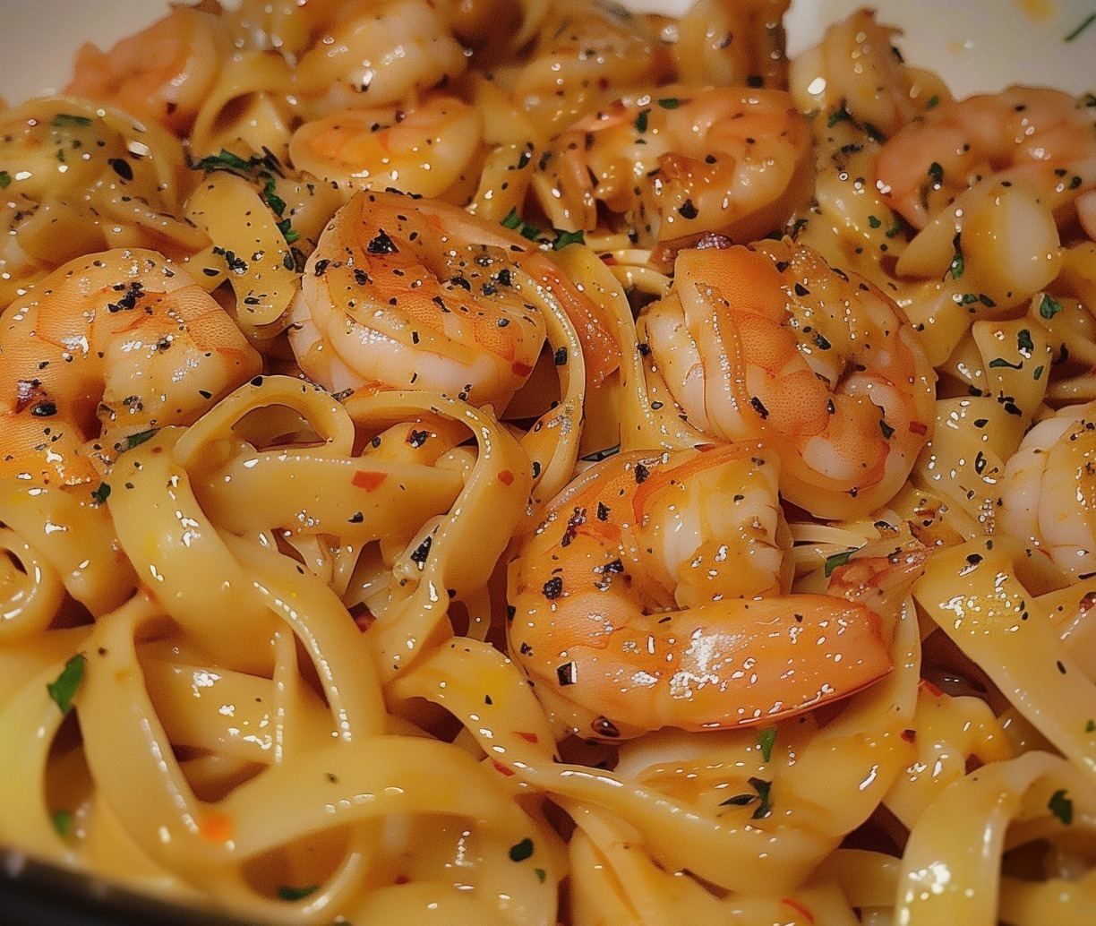 Shrimp Scampi with Angel Hair Pasta