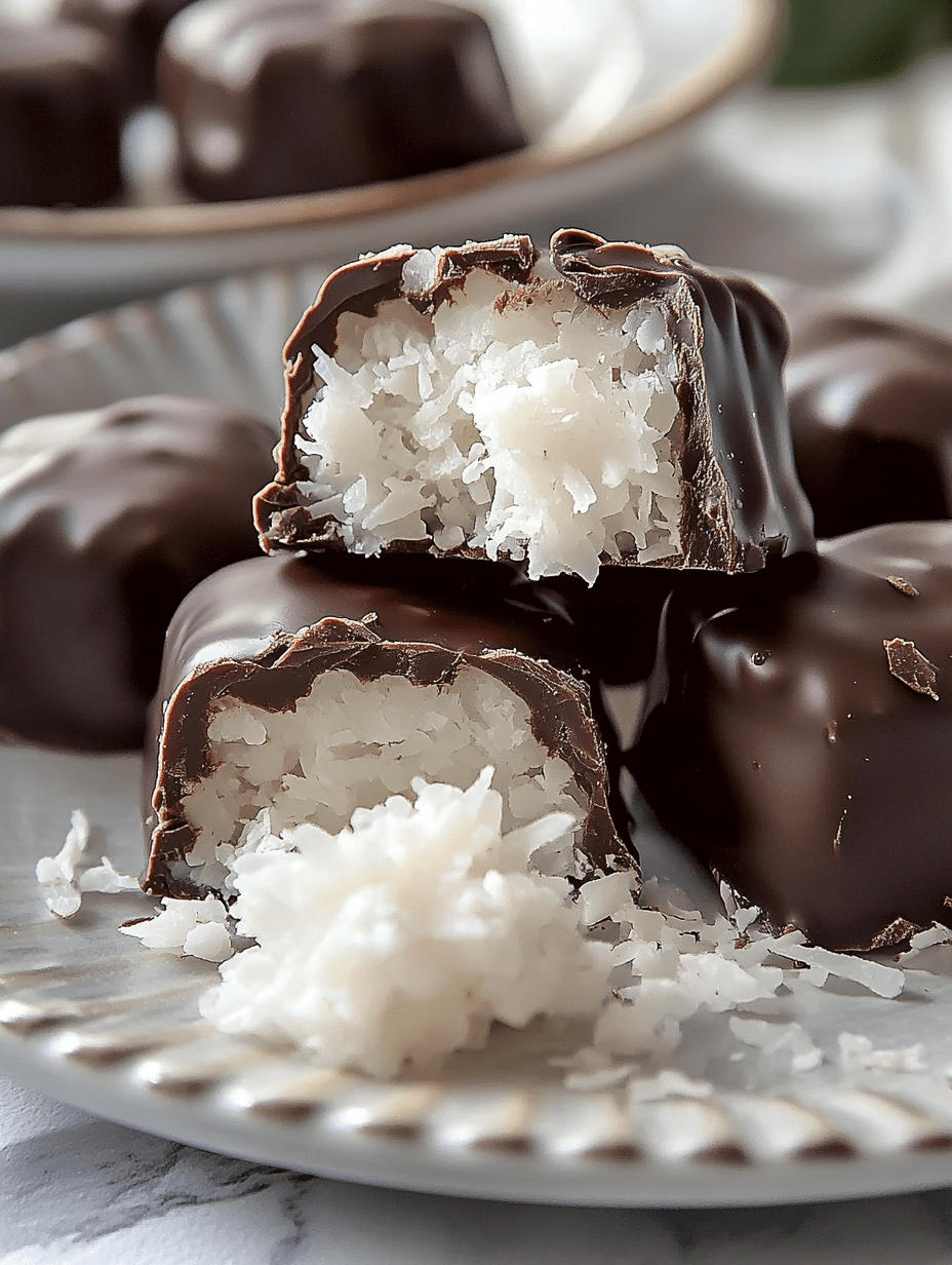 Chocolate Covered Coconut Bars