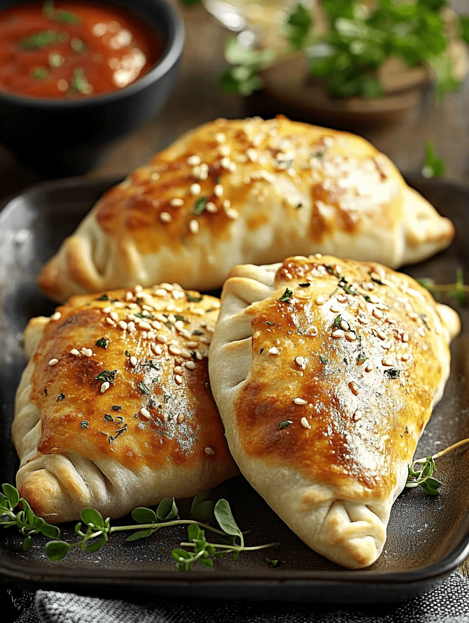 Easy Pocket-Size Calzones