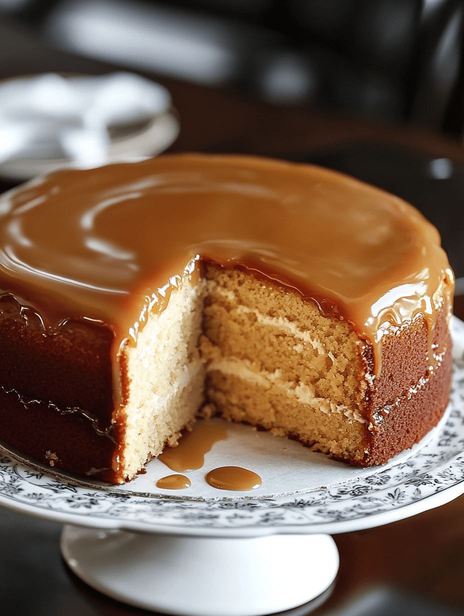 Southern Caramel Cake