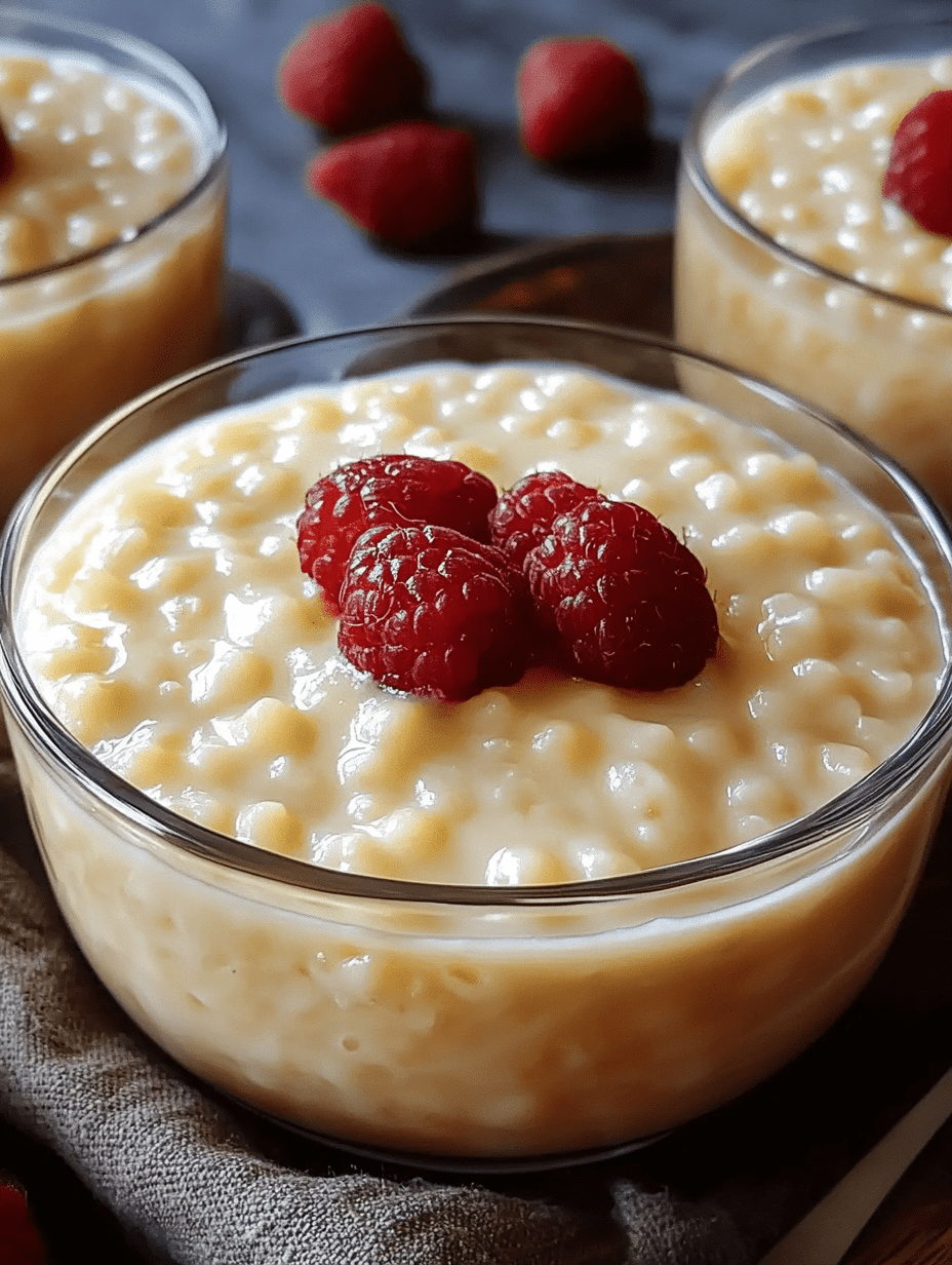 Classic Tapioca Pudding Recipe