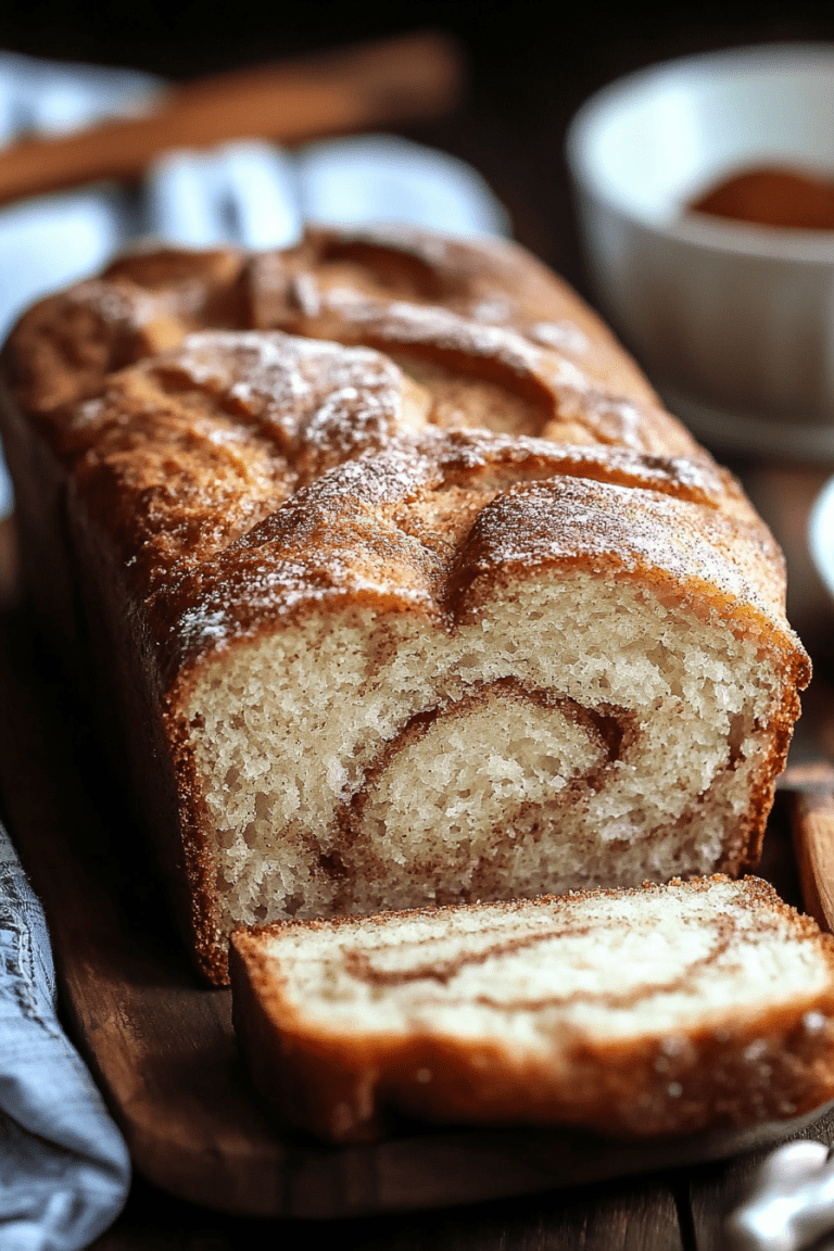 Cinnamon Sugar Bread