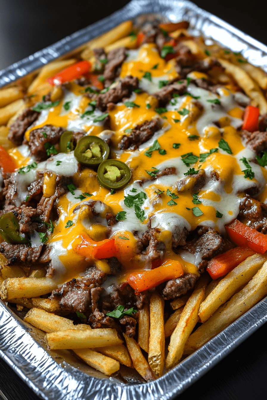 Philly Cheesesteak Fries