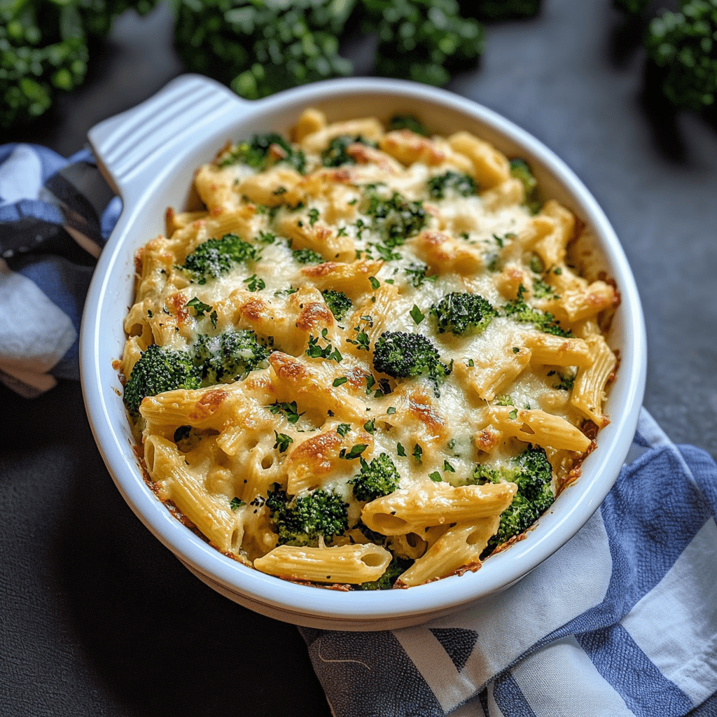 Creamy Broccoli Pasta Bake