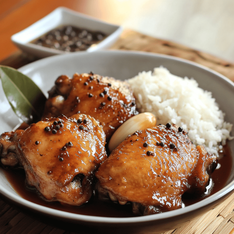 Classic Chicken Adobo