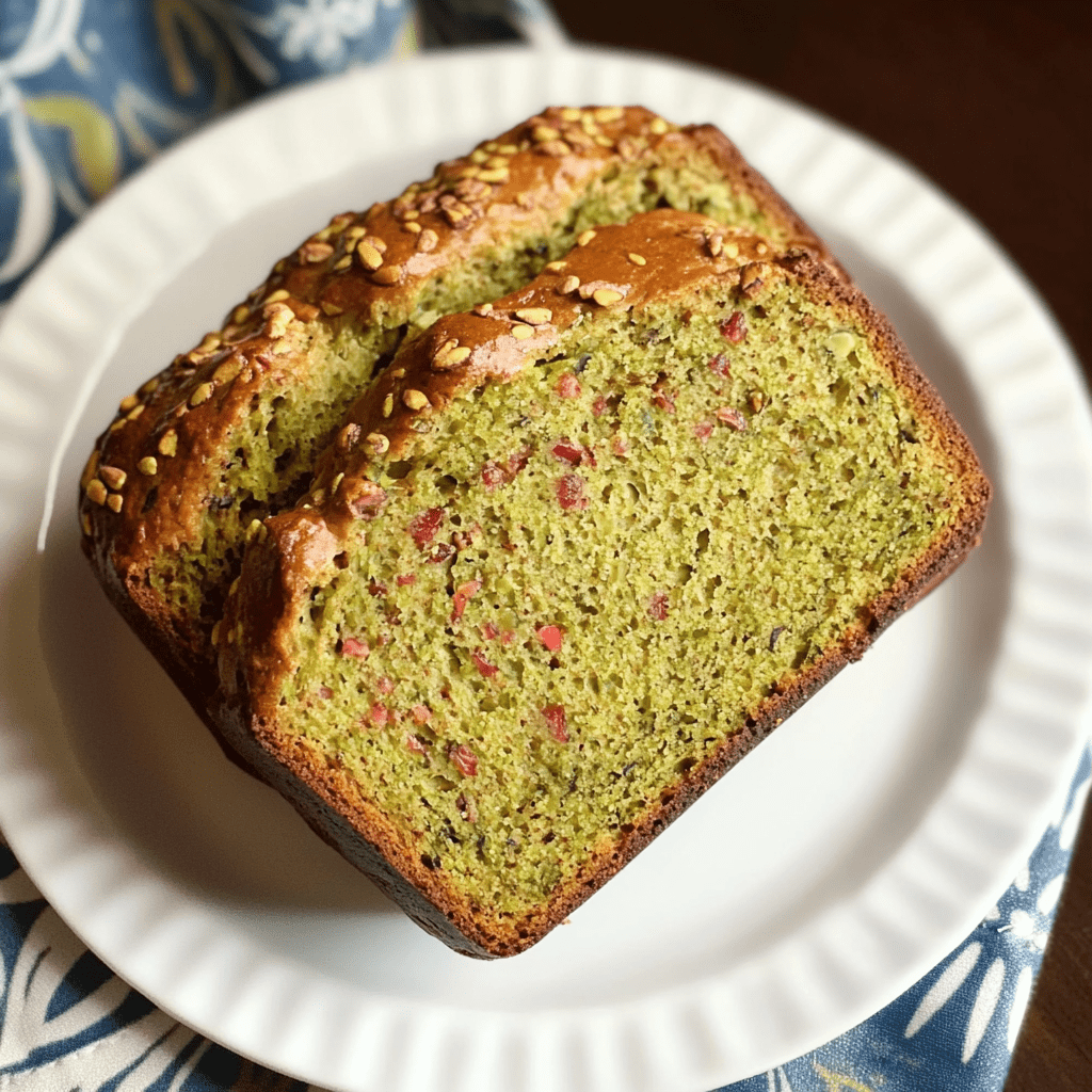 Nutty Pistachio Delight Bread
