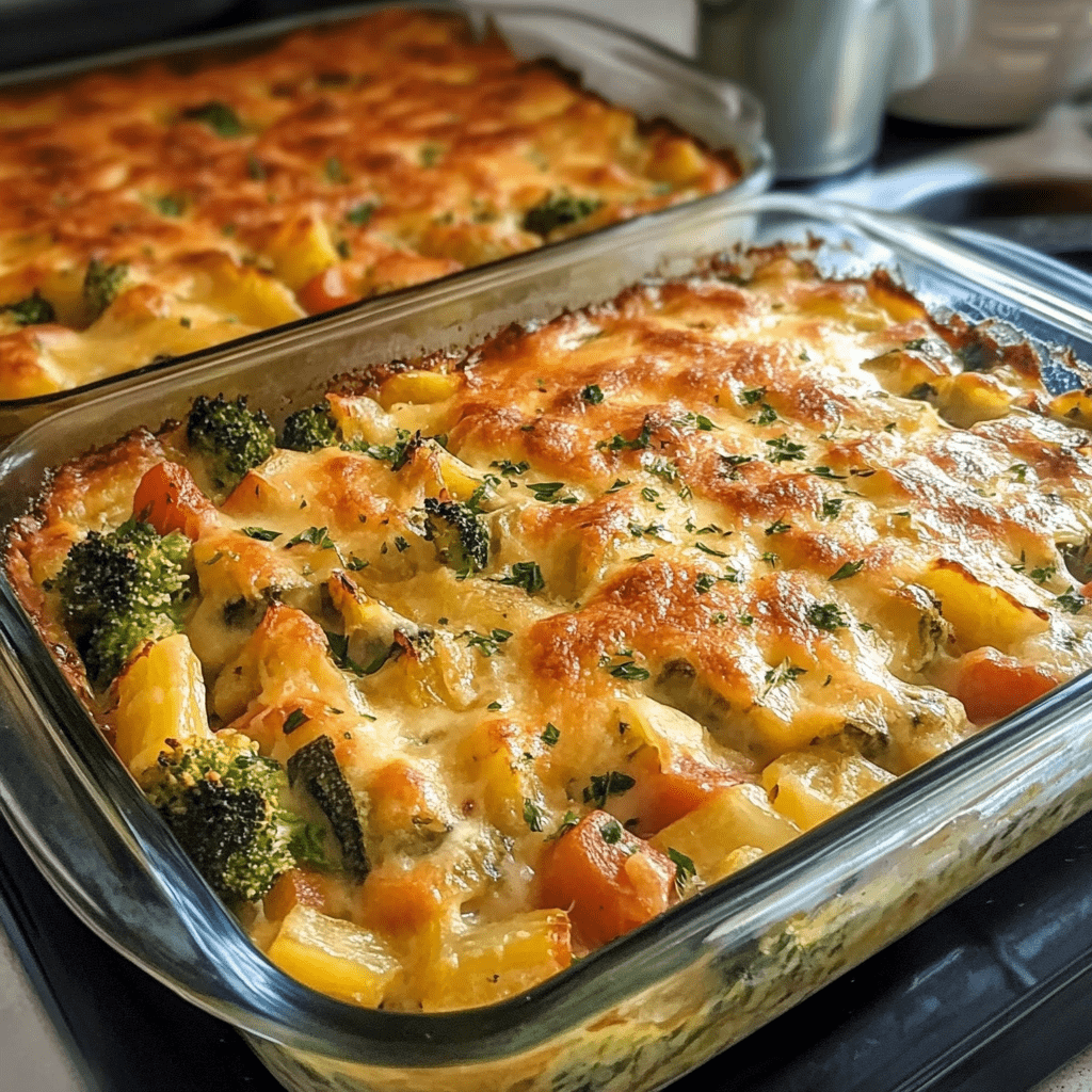 Cheesy Vegetable Casserole