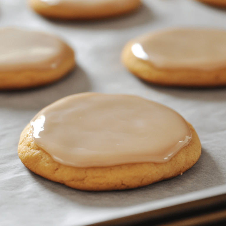 Maple Cookies With Maple Icing