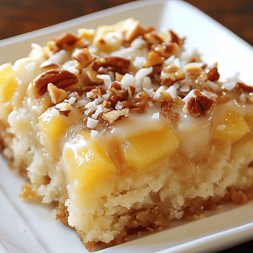 Yum Yum Cake – Old Southern Recipe(Pineapple Cake)