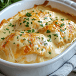 Smothered Cheesy Sour Cream Chicken