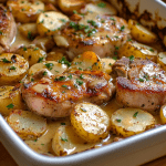 Pork Chop and Potato Bake