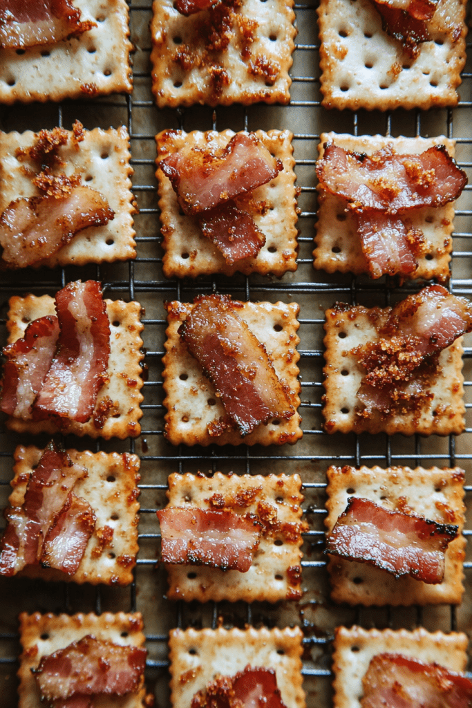 Crackers with Bacon Flavor