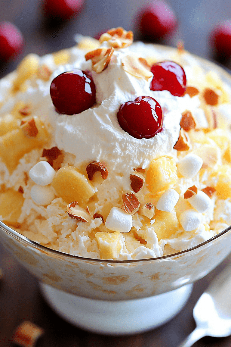 Hawaiian Pineapple Coconut Fluff