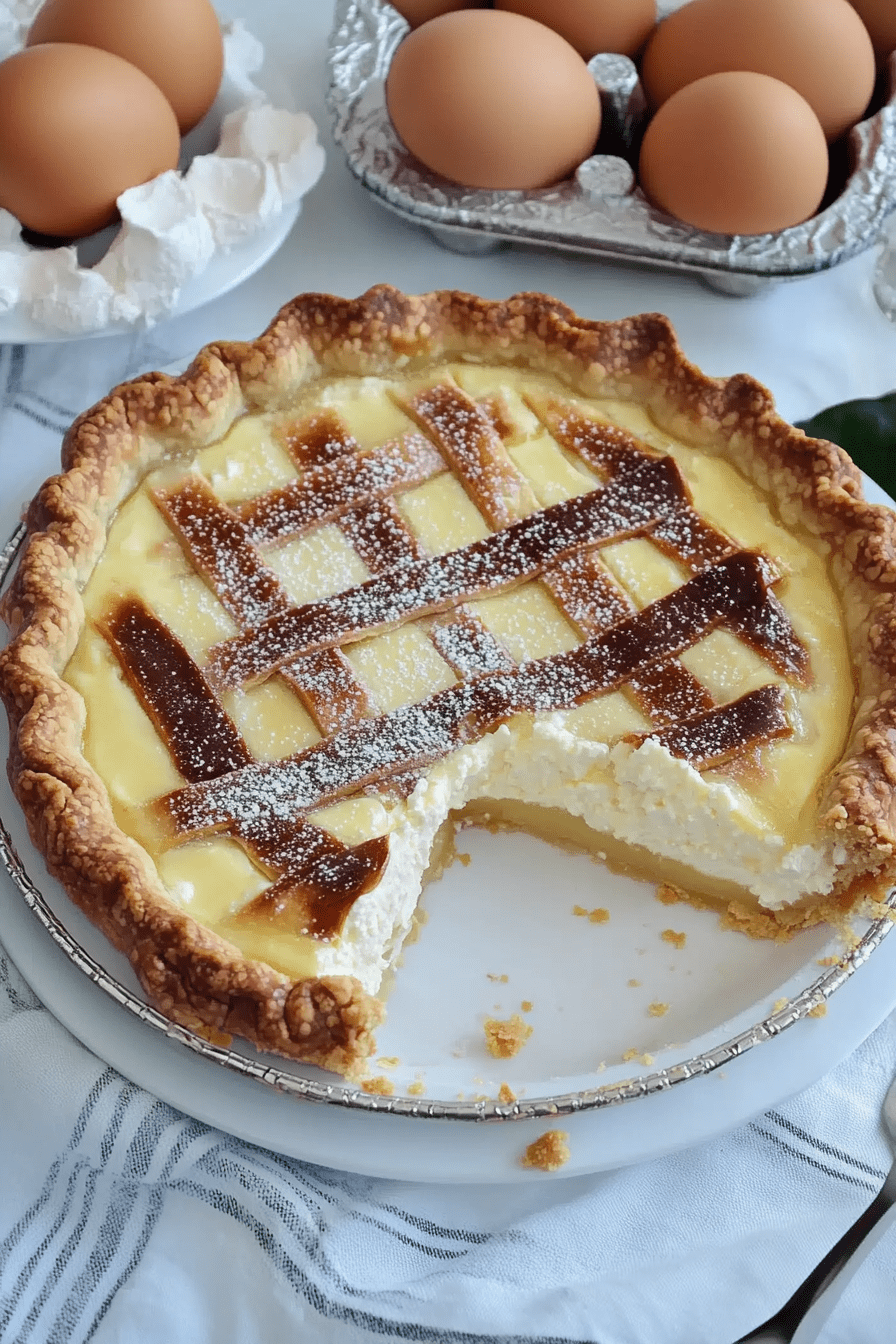 Ricotta Pie (Old Italian Recipe)