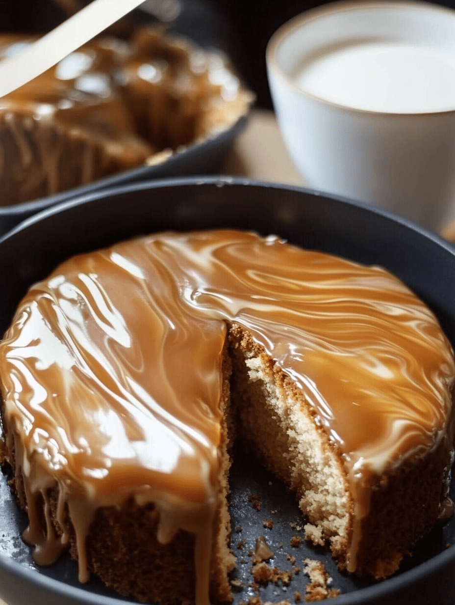 Homemade Caramel Cake
