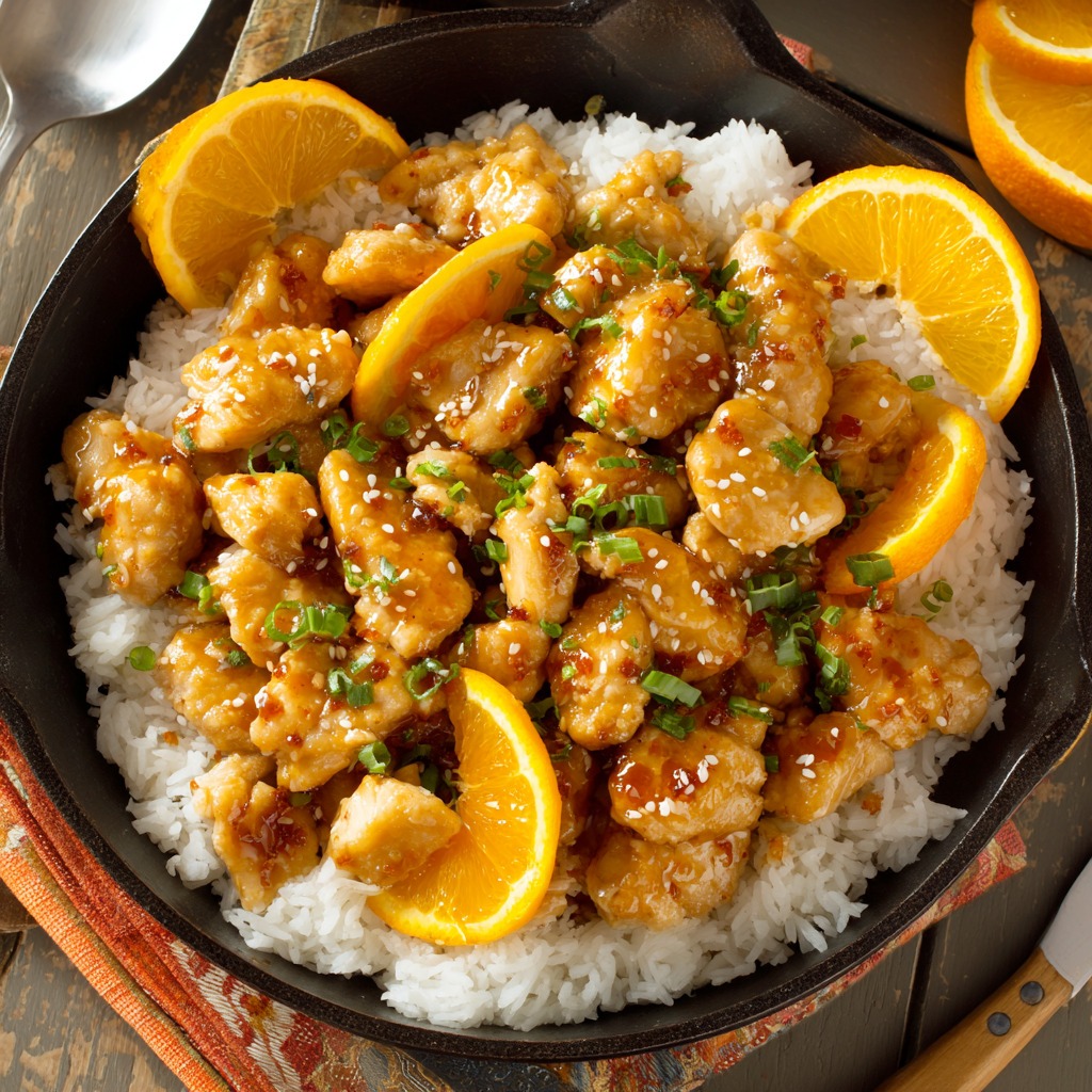 Easy Orange Chicken Recipe